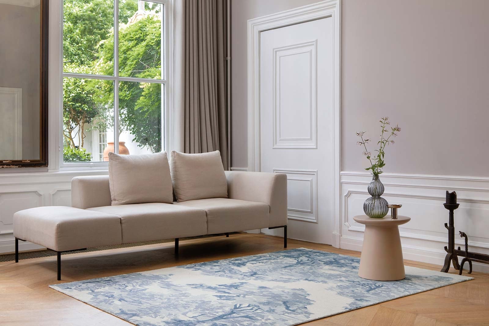 PaprikaDesign | Ковёр голубой, Ted Baker Landscape Toile - Light Blue ...